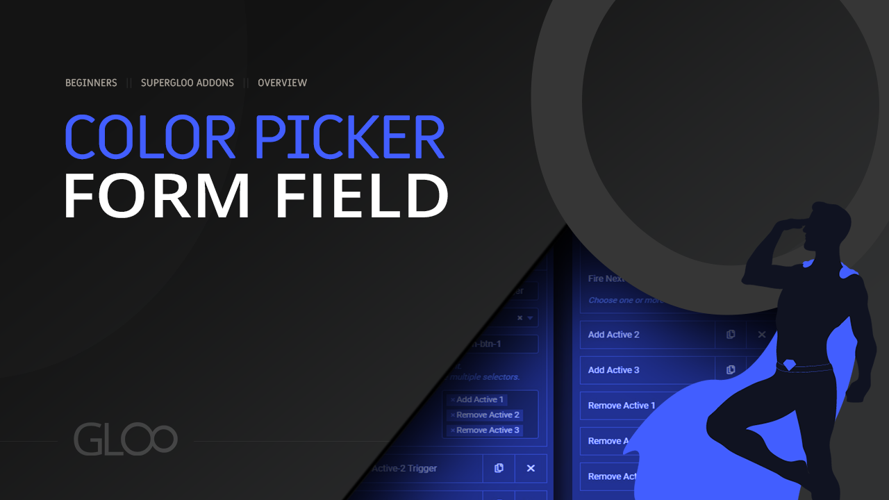 Color Picker for Elementor Forms by Gloo. - עוד NEWS